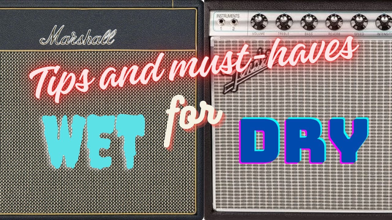How To Set Up A Wet / Dry Amp Rig - YouTube