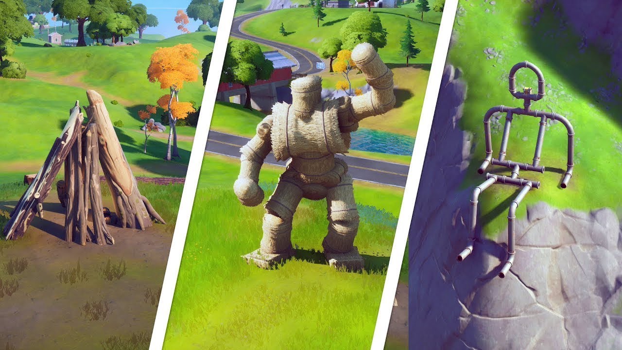 Fortnite Chapter 2 Season 1 Trick Shot Challenges - Dance at the ...