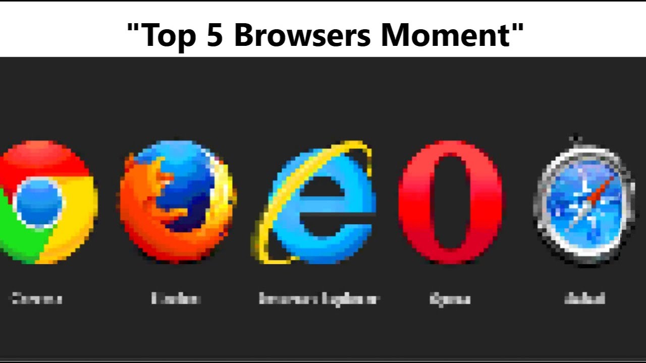 top 6 browsers - YouTube