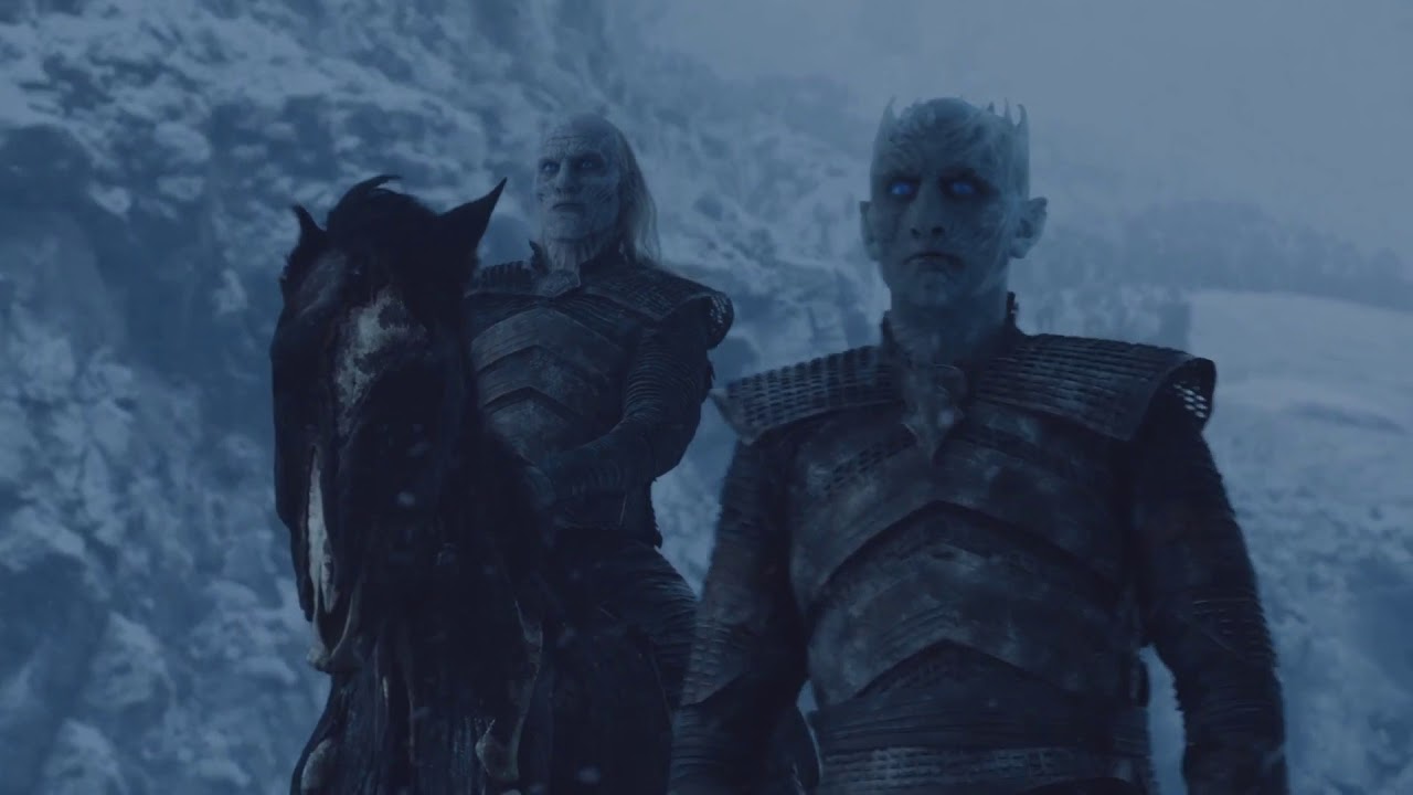 Game of Thrones: Night King turns Dragon into Wight - YouTube