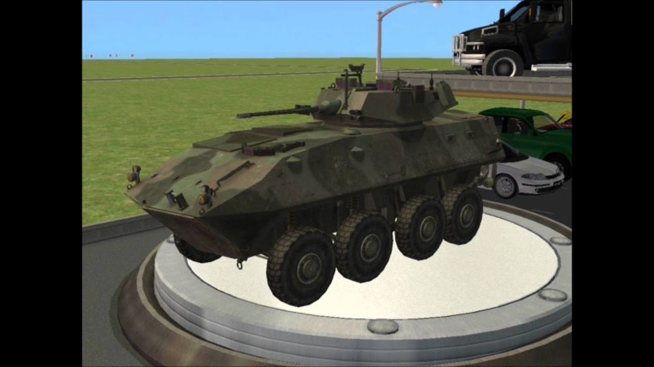 Sims 2 Car Conversion by VoVillia Corp. - 2007 General Dynamics LAV ...
