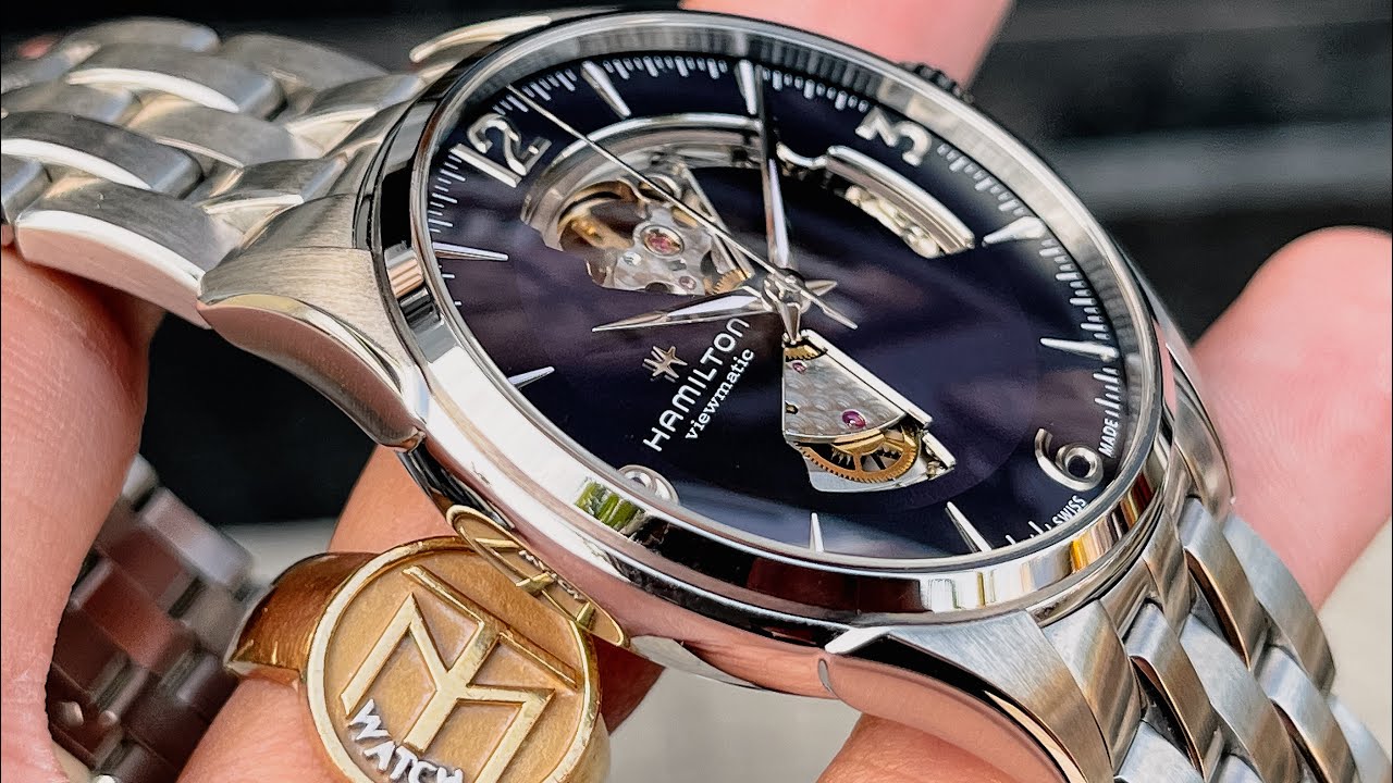 [Mặt xanh blue] HAMILTON VIEWMATIC H32705141 Calibre C07.601 H327050 ...