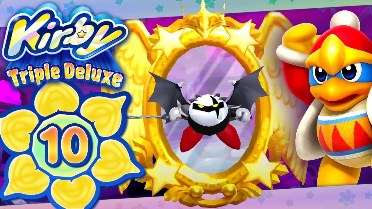 Dedede gegen den Dimensionsspiegel im Extra-Modus! | Kirby: Triple ...