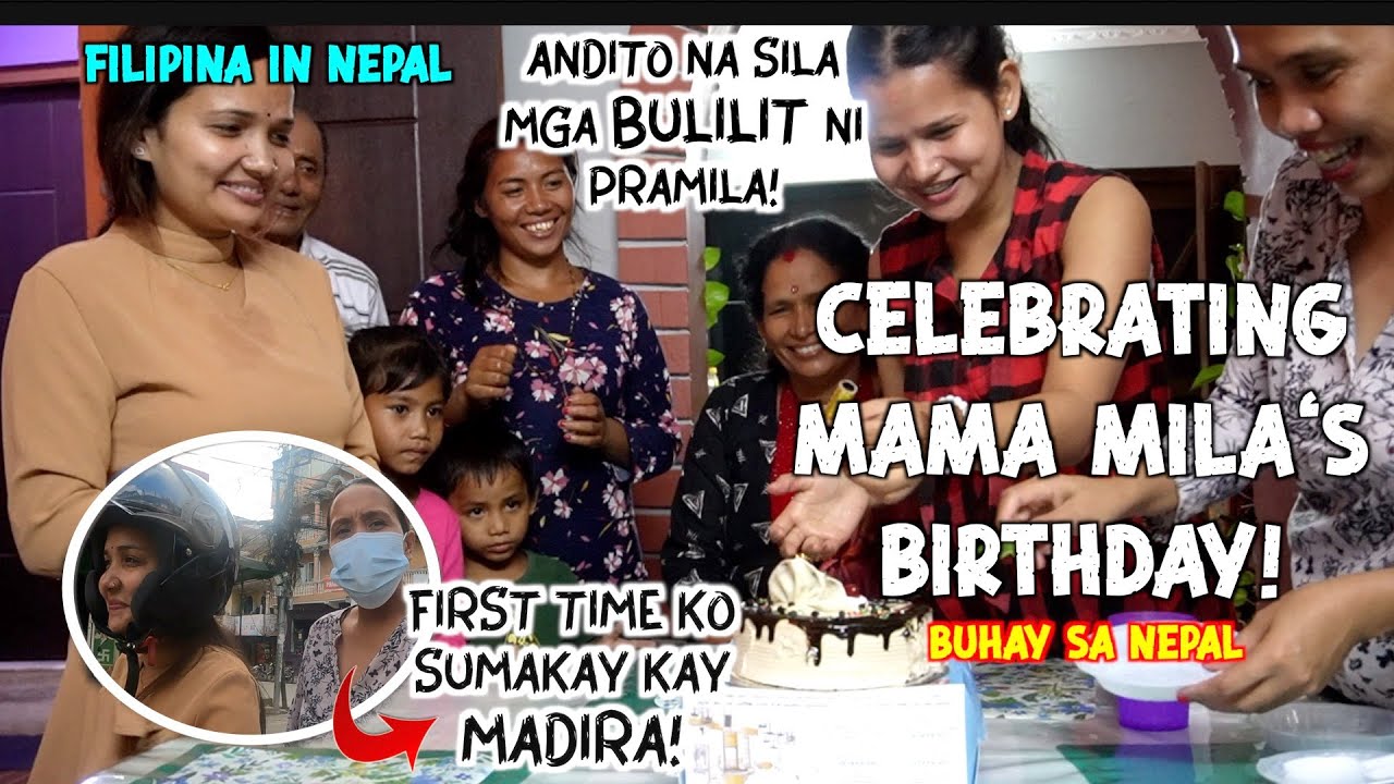 CELEBRATING MAMA MILA'S BDAY!| nakakatuwa andito mga anak ni Pramila at ...