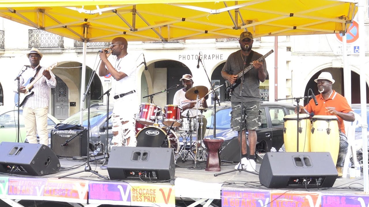 Kompa haïtien Kaskad Band - YouTube