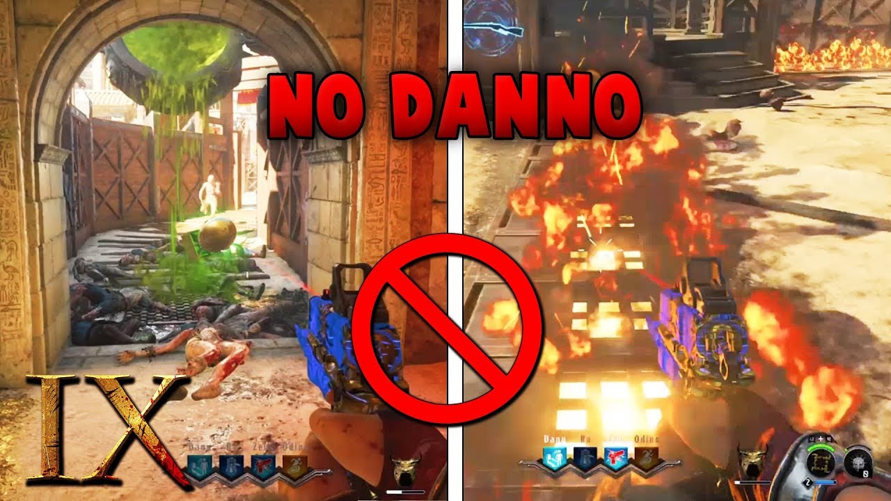 IX EASTER EGG 🔥 NO DANNI DA FUOCO E TRAPPOLE TUTORIAL 🚫 | ★ GUIDA BO4 IX ZOMBIES ITA ★ - YouTube