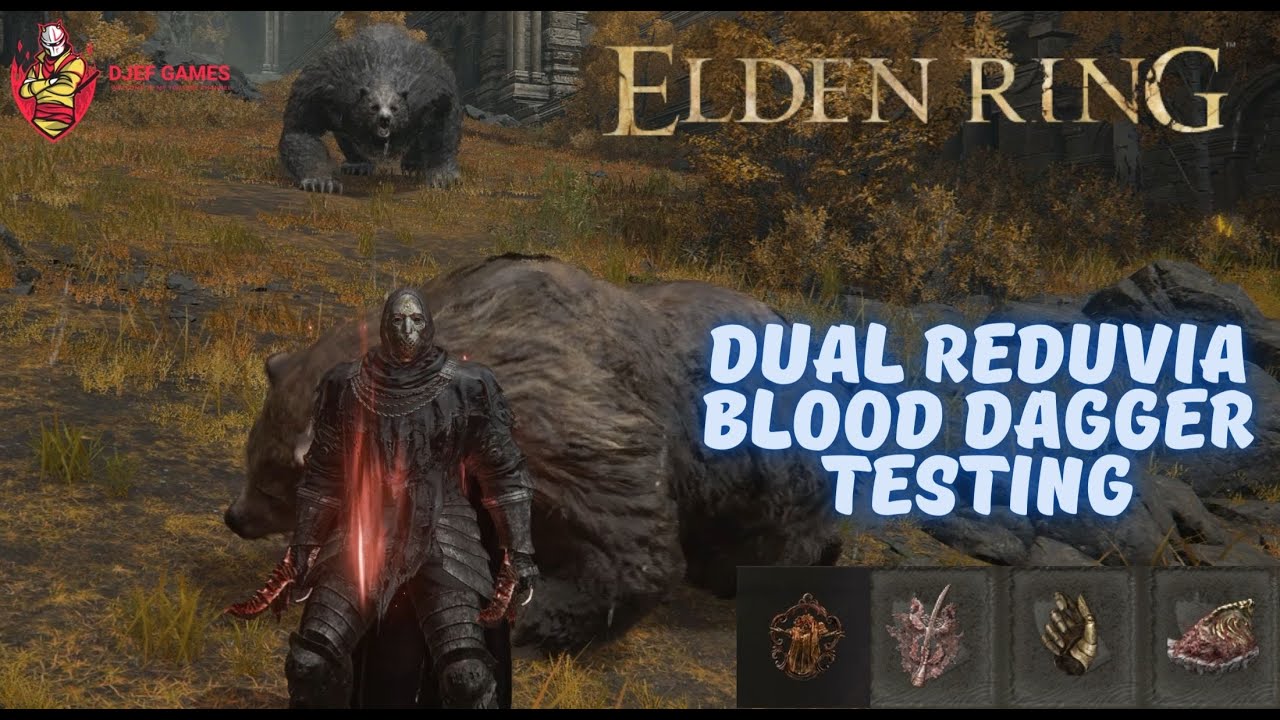 Dual Reduvia Dagger Testing, Boss Fight, Elden Ring - YouTube