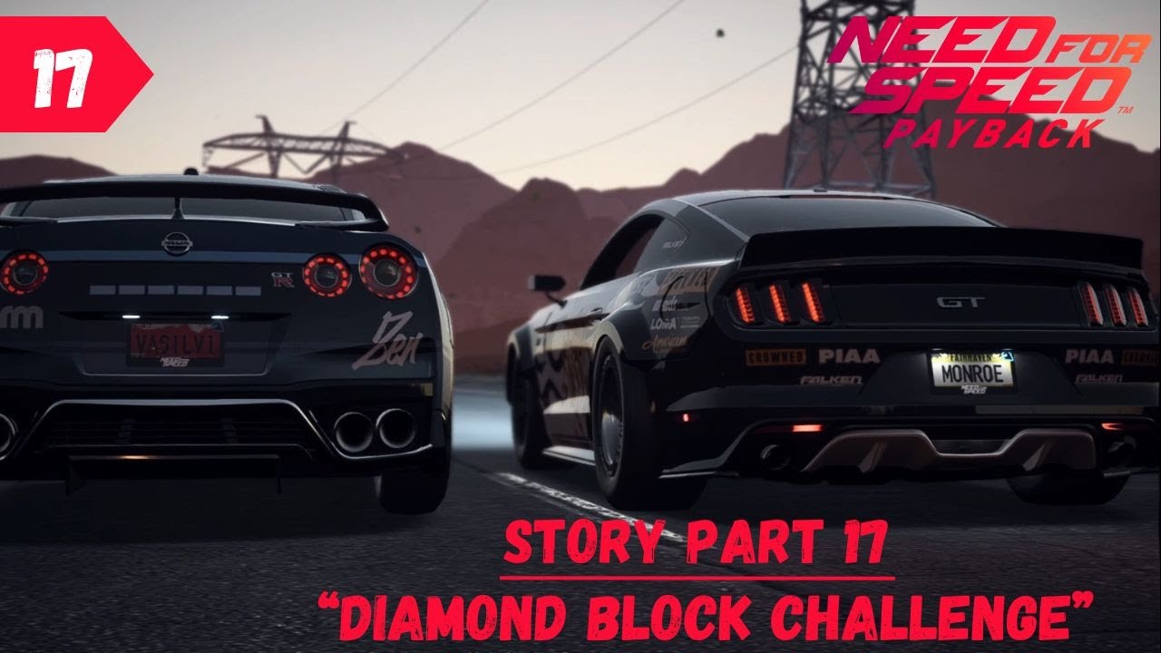 NFS Payback Story Part 17 | Diamond Block Challenge | Need For Speed ...