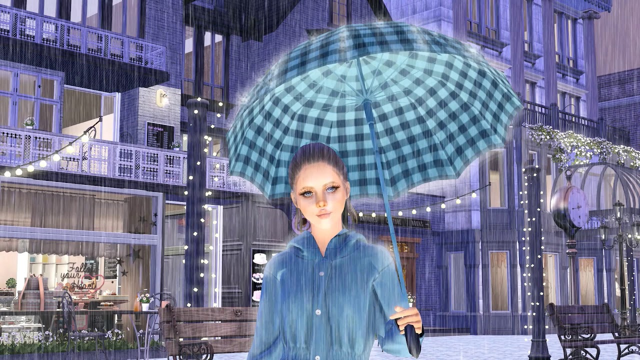 2 hours Calming rain, studying, sleeping, relaxing. - YouTube