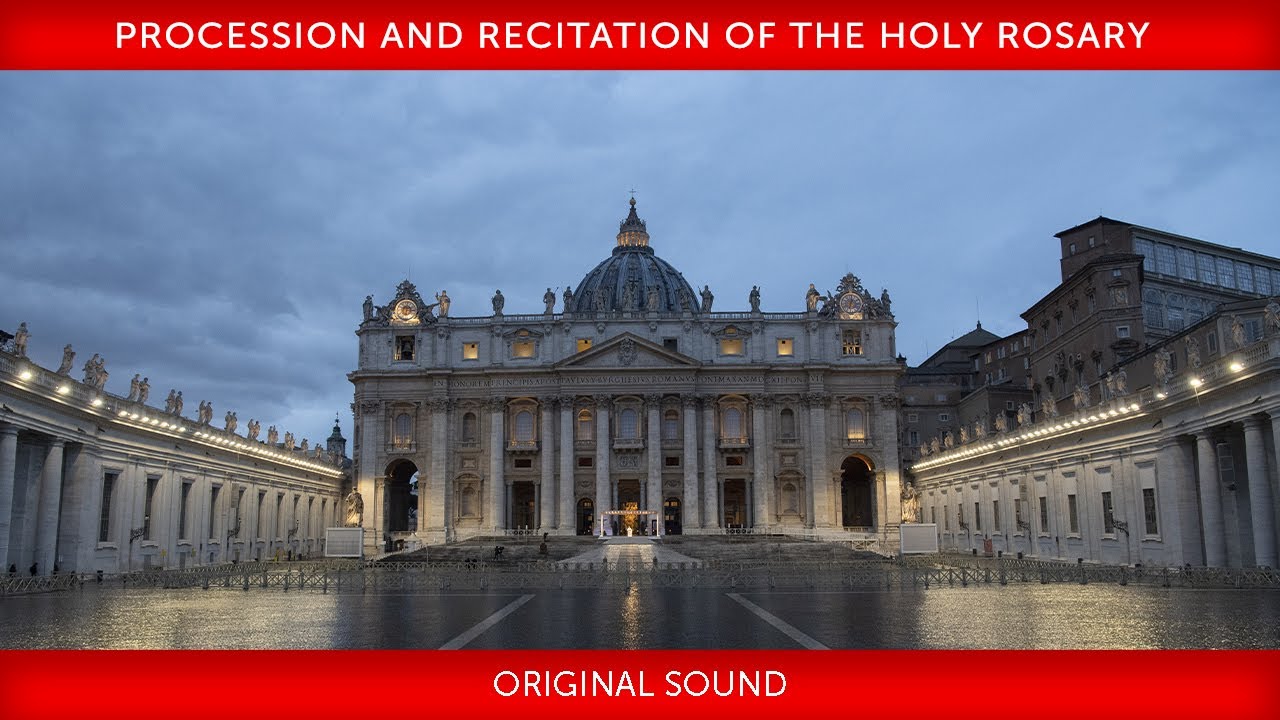 May 06 2023, Procession and recitation of the Holy Rosary - YouTube