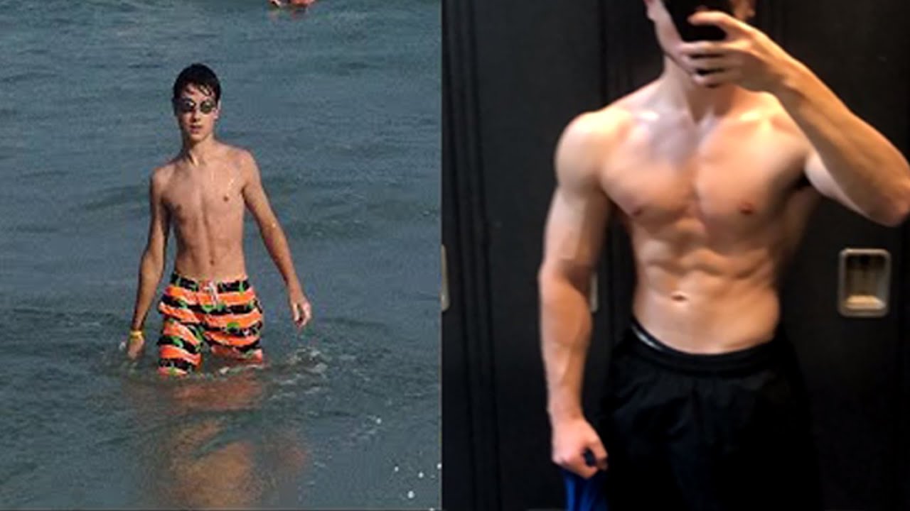 My NATURAL Body Transformation (13-17) - YouTube