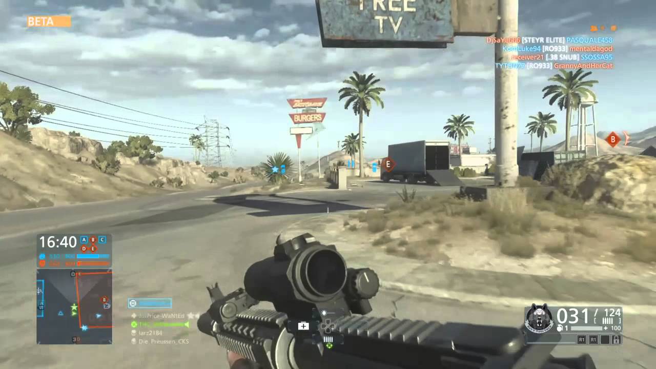 BATTLEFIELD HARDLINE BETA Conquete a la RO933 (PS4) ! - YouTube