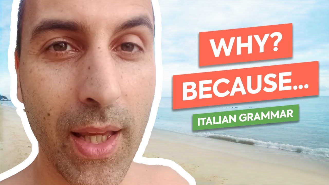 Why? Because... | Mastering 'Why' and 'Because' in Italian - YouTube