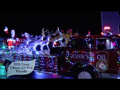 2016 Lynn,MA Christmas Eve Parade - YouTube