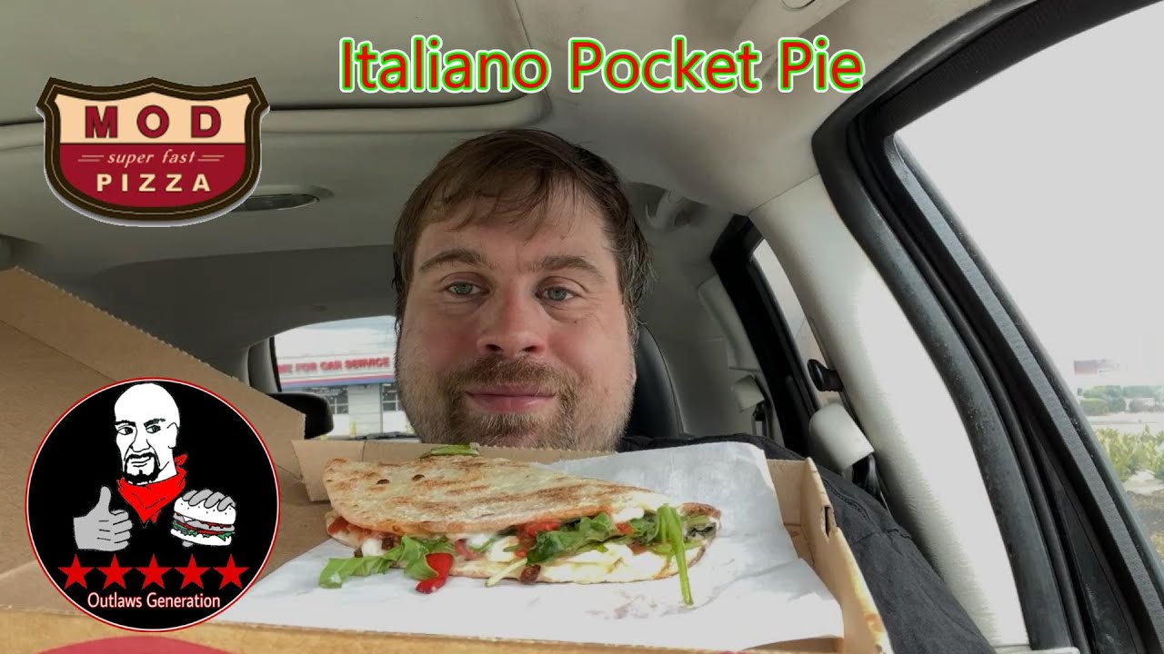 MOD Pizza - Italiano Pocket Pie Review - YouTube