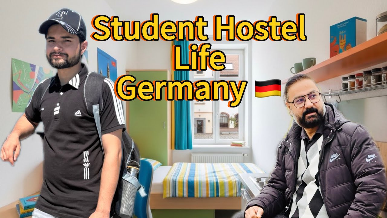 Student Hostel Life in Germany : A Day with Pakistani Student in ...