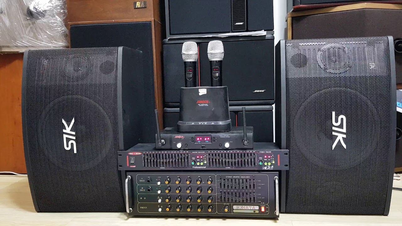 SIK k106 JAPAN + SONATA PA-9200 EQ + EQ KSM GE-1502 - YouTube