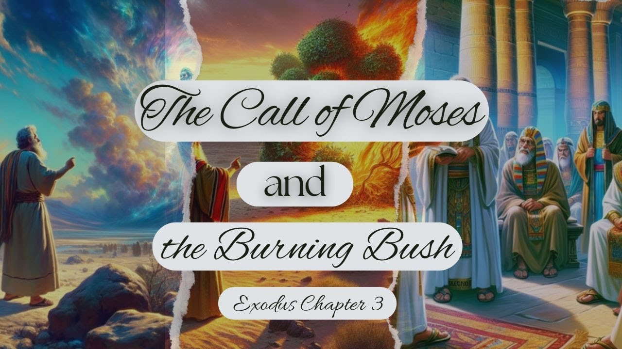 Exodus Chapter 3 - The Call of Moses and the Burning Bush - YouTube