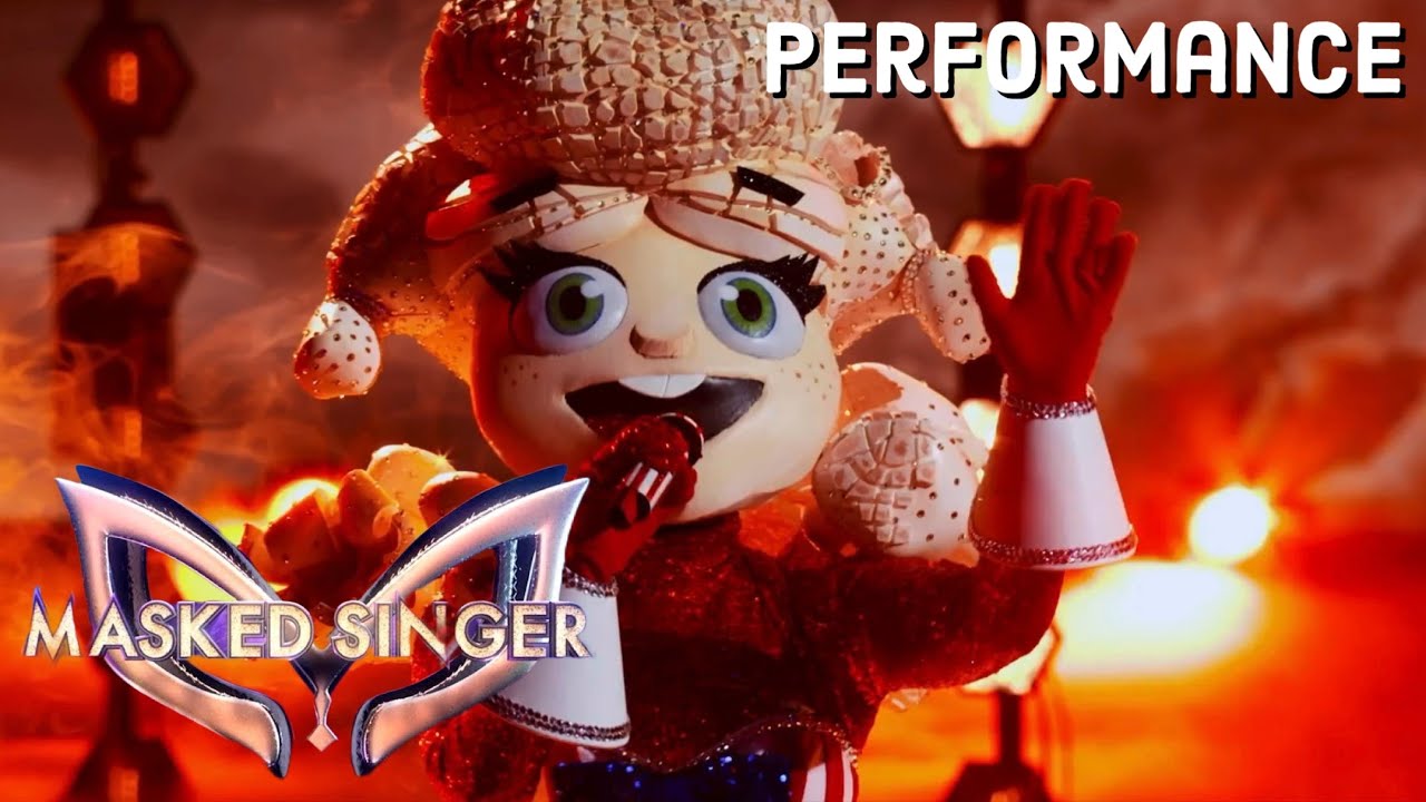 Popcorn sings “Falling” by Harry Styles | THE MASKED SINGER | SEASON 4 ...
