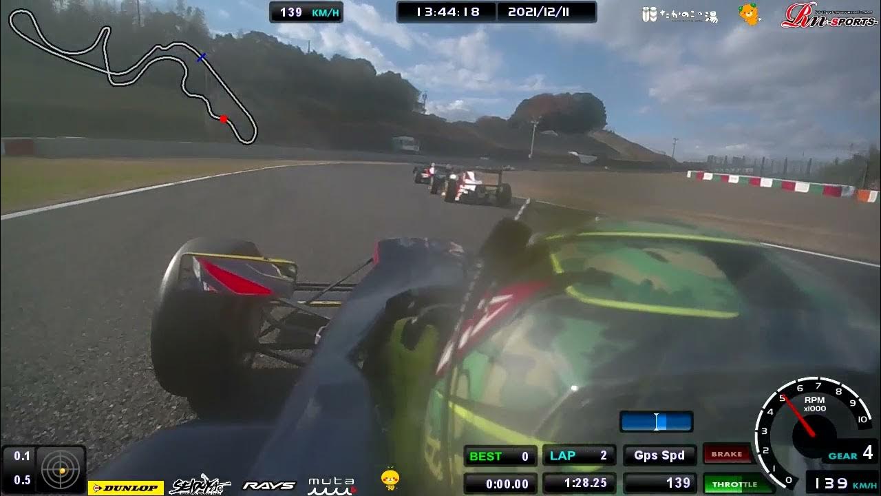 2021 JAF-F4日本一決定戦決勝 130Rクラッシュ！ - YouTube