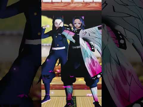 Shinobu & Kanae - Wannabe Dance - MMD  #demonslayer