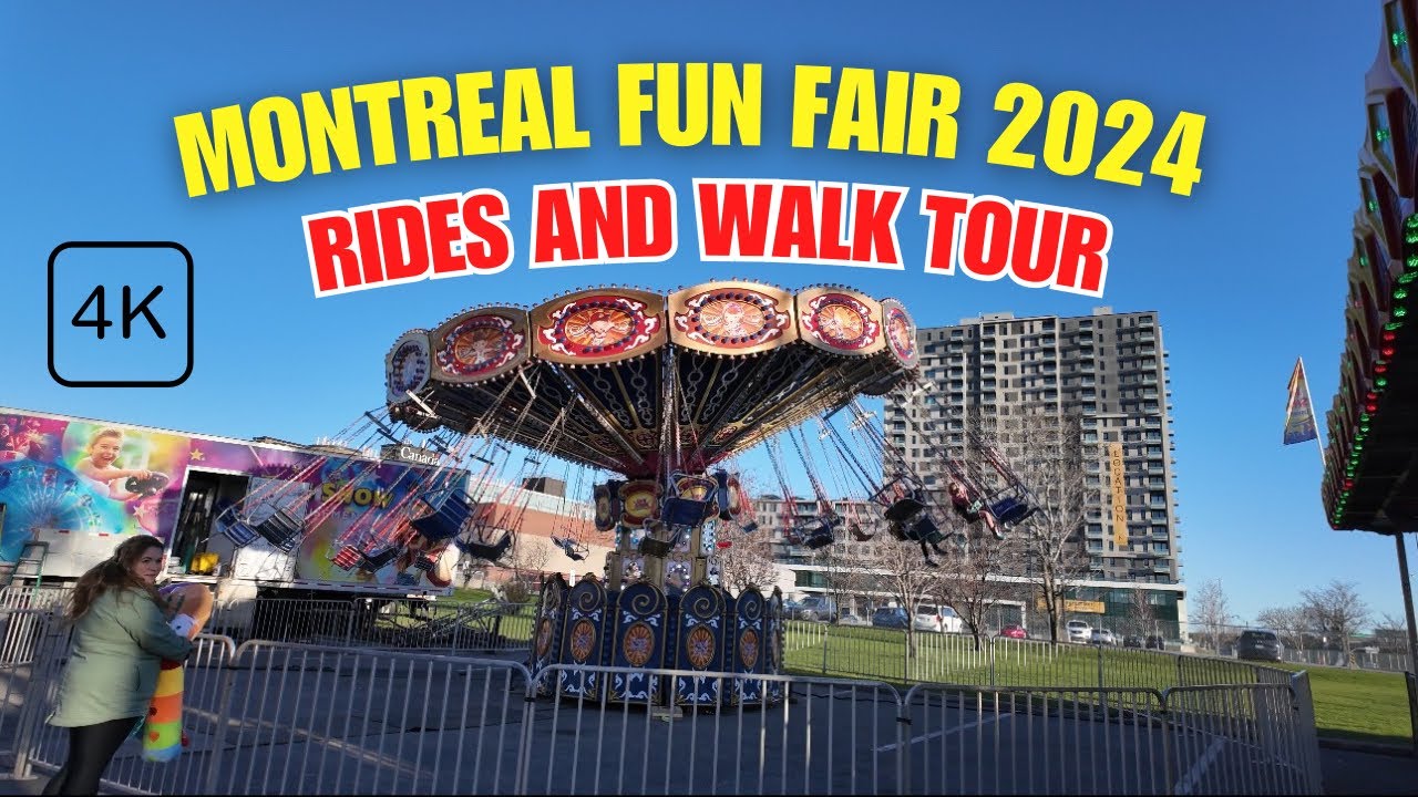 Montreal Fun Fair 2024 🎡- Rides and prices 🎟️ - YouTube