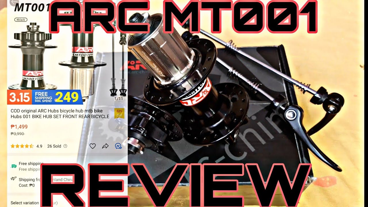 ARC MT0001 HUB REVIEW FROM SHOPPE ORDER NOW - YouTube