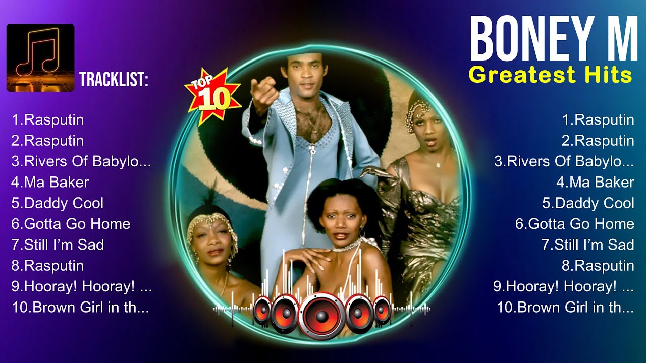 Boney M 🎶 Boney M Album 🎶 Boney M 2024 Hits 🎶 Boney M Greatest Hits ...
