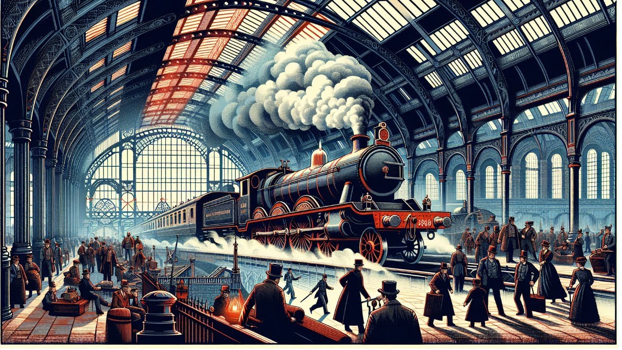 How Railways Transformed the Industrial Revolution 🌍 - YouTube