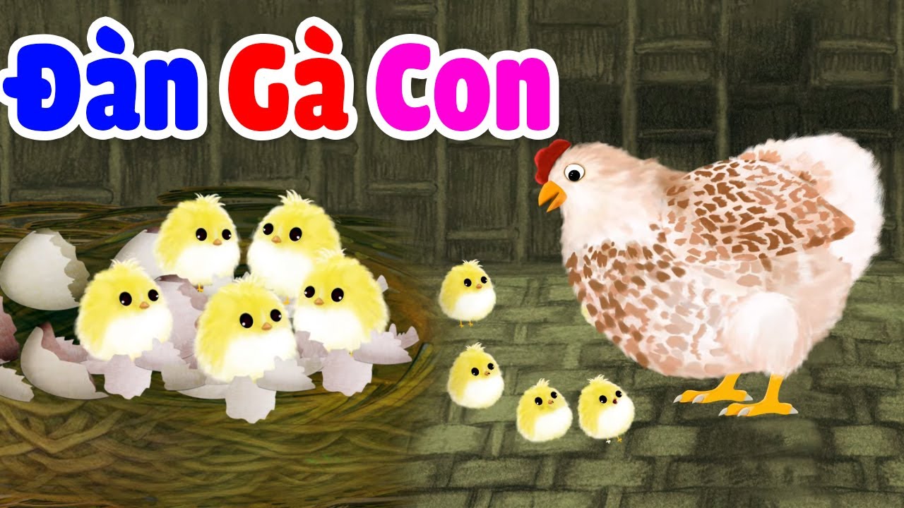 Trông Kia Đàn Gà Con Lông Vàng - Đàn Gà Con - Nhạc Thiếu Nhi Remix Sôi ...