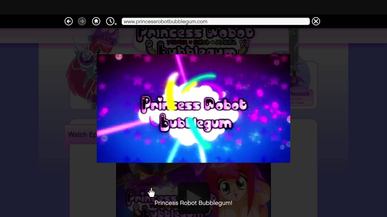 Princess robot bubblegum intro - YouTube