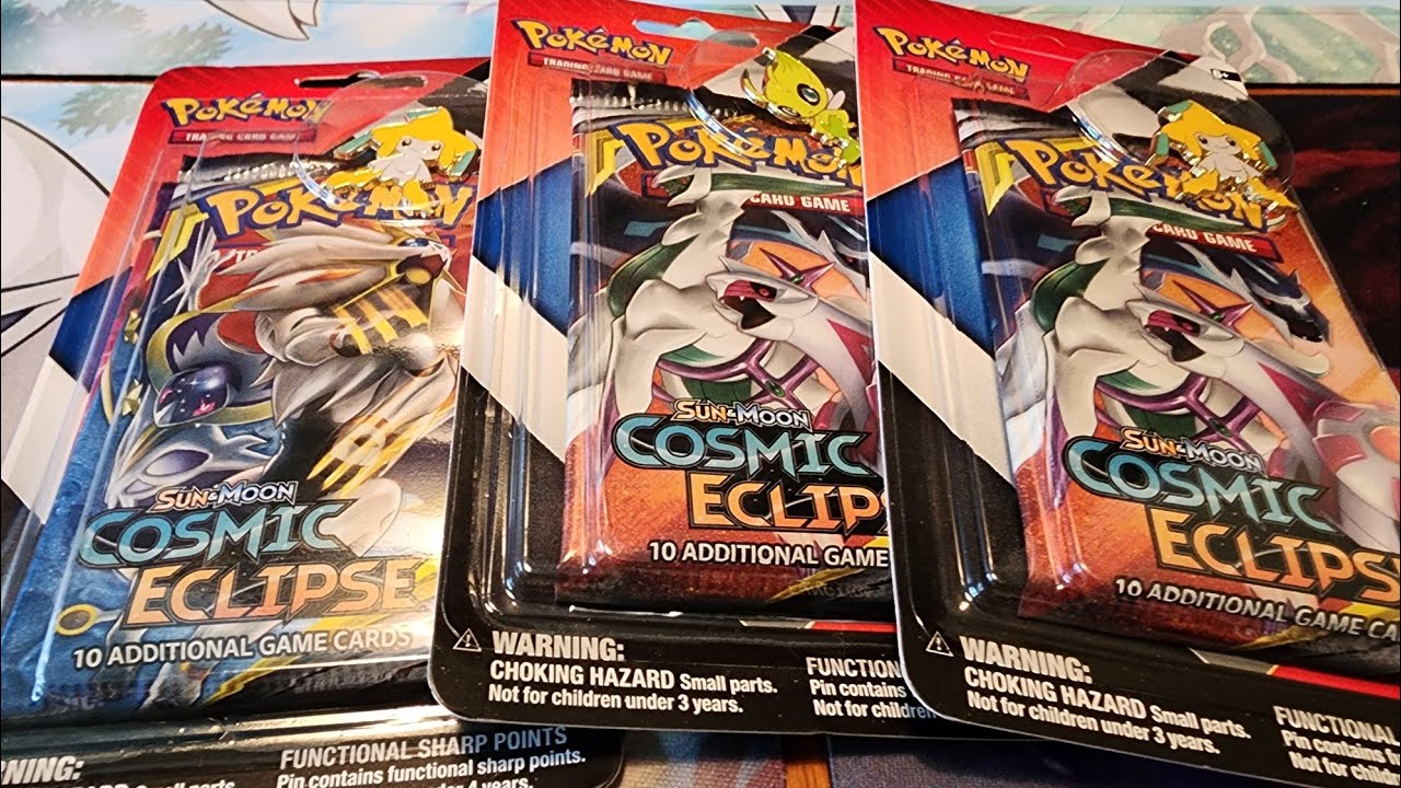 3 Cosmic Eclipse and Chilling Reign Walgreens Blister Packs - Pokemon ...