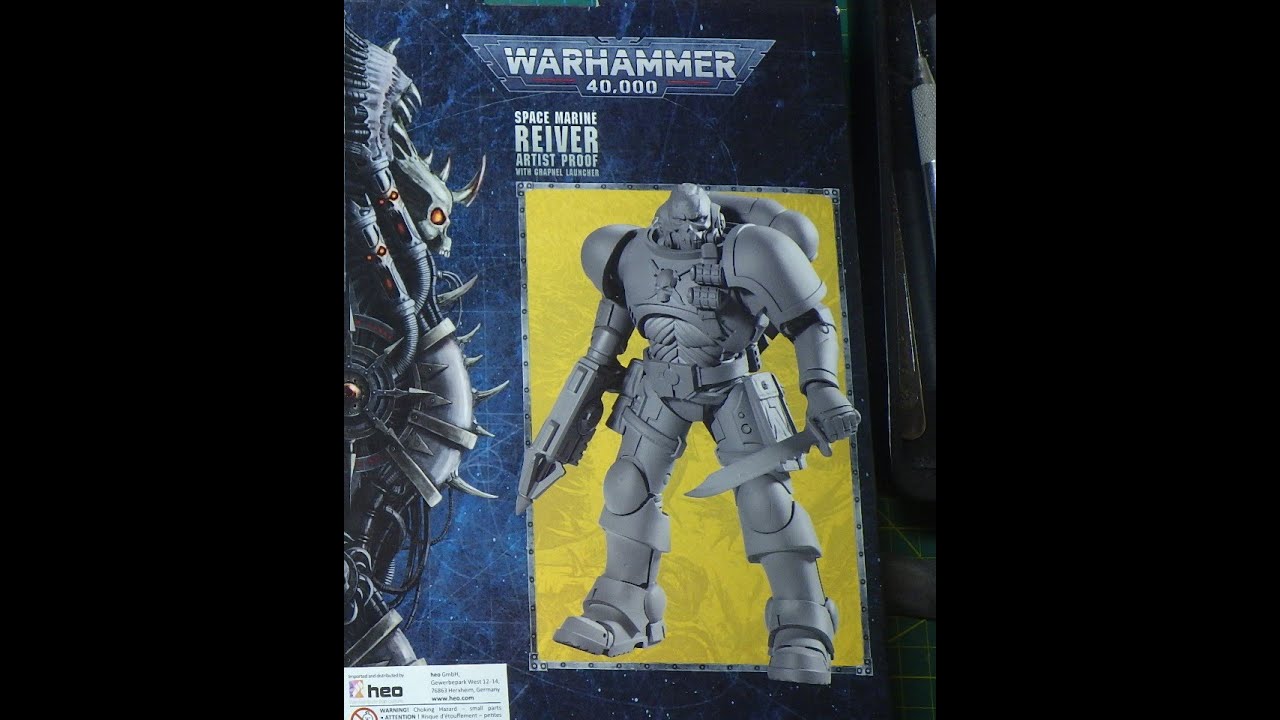 Warhammer 40k Space Marine Artist Proof figure by McFarlane Toys ...