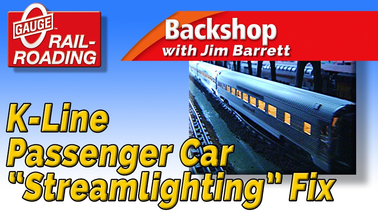 K Line Passenger Car Lighting Fix - YouTube