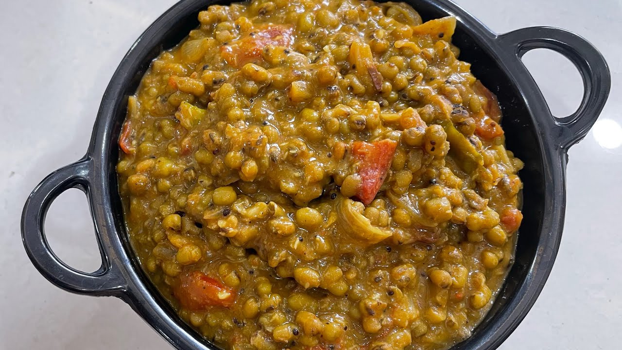 Whole Moong Sabji-साबुत मूंग की सब्जी-How to make whole Moong sabji ...
