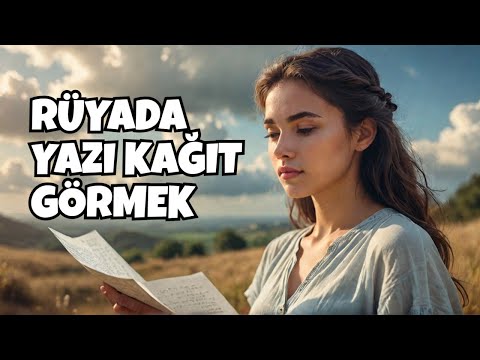 Rüyada Yazılı Kağıt Görmek Ne Anlama Geliyor ? - Leyla Bayram Rüya ve İstihare Yorumcusu