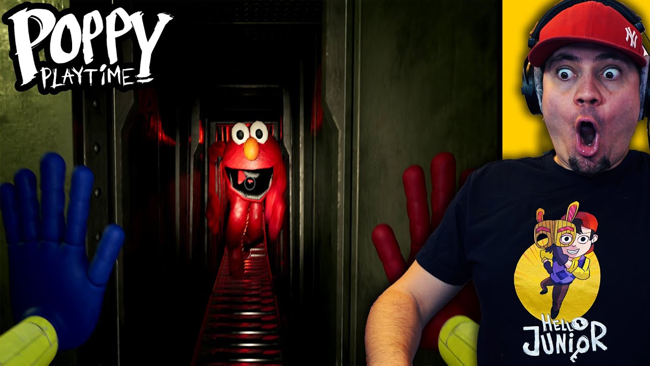 ODBLOKOWAŁEM ELMO W POPPY PLAYTIME! 😺 Poppy Playtime Mody - YouTube