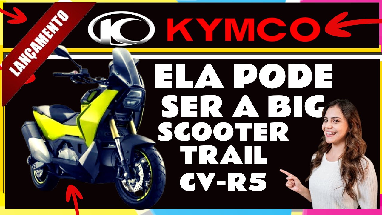 🛵 𝗞𝗬𝗠𝗖𝗢 𝗖𝗩-𝗥𝟱 𝗔 𝗡𝗢𝗩𝗔 𝗕𝗜𝗚 𝗦𝗖𝗢𝗢𝗧𝗘𝗥 𝗧𝗥𝗔𝗜𝗟 𝗤𝗨𝗘 𝗣𝗢𝗗𝗘 𝗥𝗘𝗩𝗢𝗟𝗨𝗖𝗜𝗢𝗡𝗔𝗥 𝗢 𝗠𝗘𝗥𝗖𝗔𝗗𝗢 ...