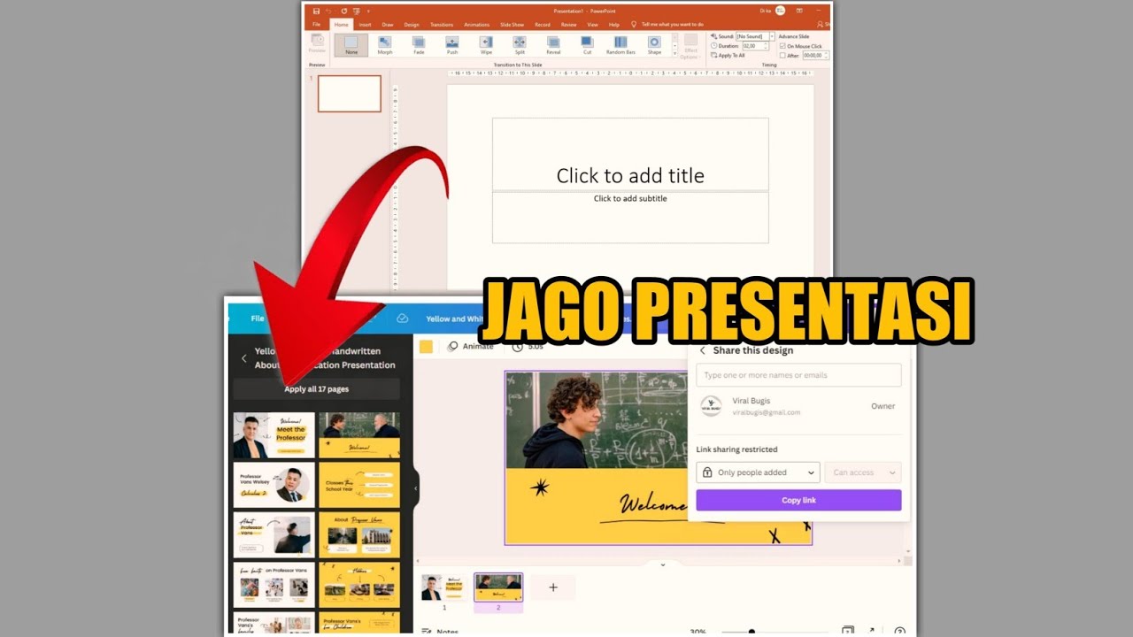 Cara buat presentasi mudah bagi pemula - siapapun pasti bisa - sudah ...