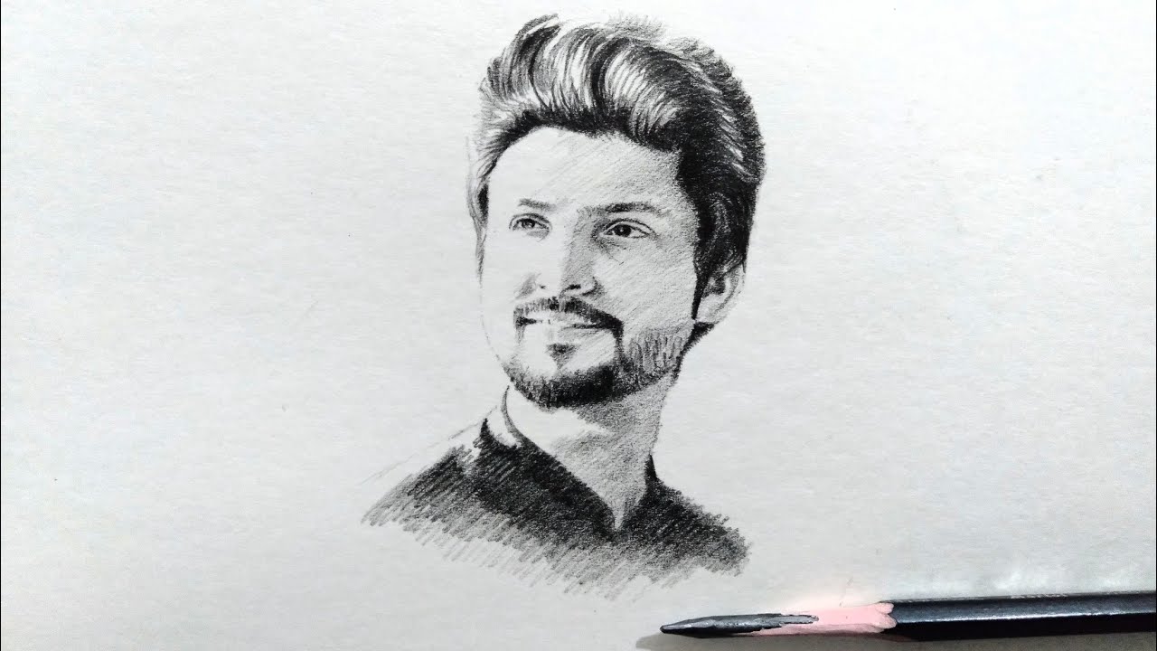 Boy Drawing With Graphite | Art By Safi - YouTube