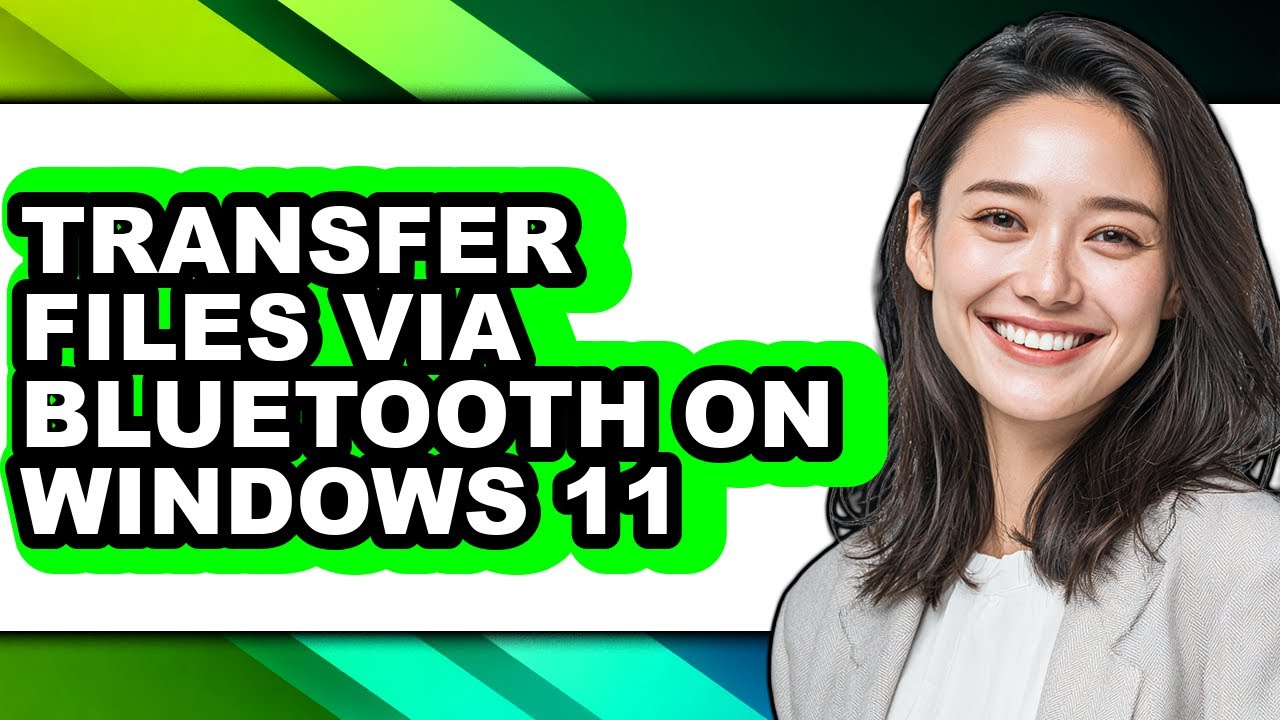 How to Transfer Files via Bluetooth on Windows 11 - Step by Step - YouTube