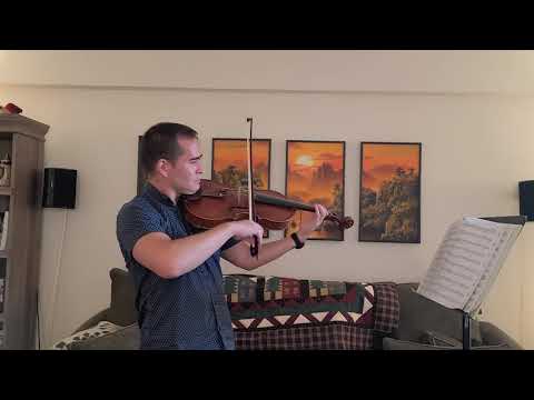 La Cinquantaine, by Gabriel - Marie (Solos for Young Violists, Volume 1)