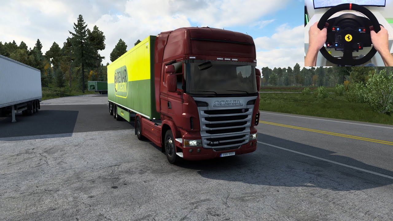 Scania Euro Truck Simulator 2 Thrustmaster T300 Gameplay Youtube