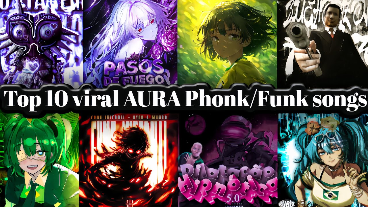 Top 10 viral AURA Phonk Songs (2025) | Top viral Phonk/Funk Songs (2025 ...
