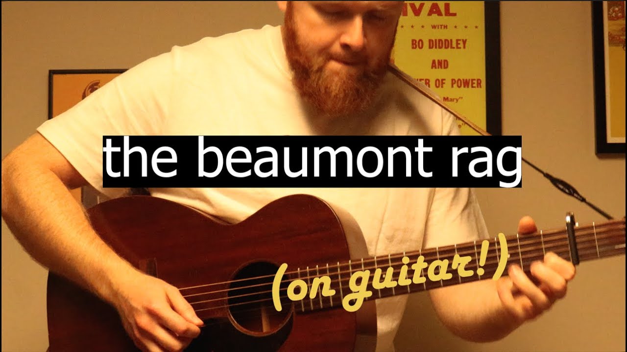 Beaumont Rag - Solo Bluegrass Guitar - YouTube