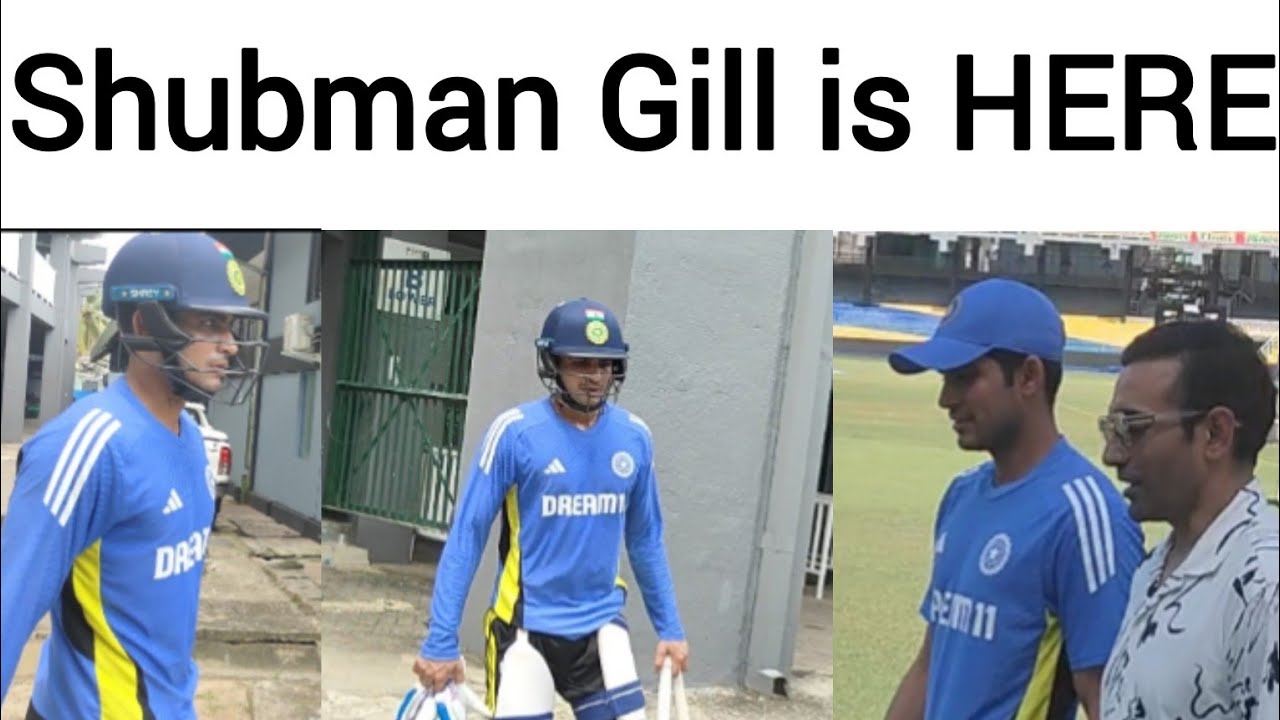 India Vs srilanka 1st Odi : Shubman Gill is ready for match/ Gill ...