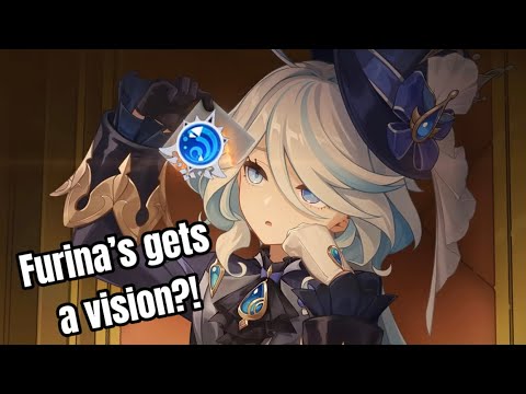 Furina story quest cutscene & Furina gets a vision?! | Furina: “The ...