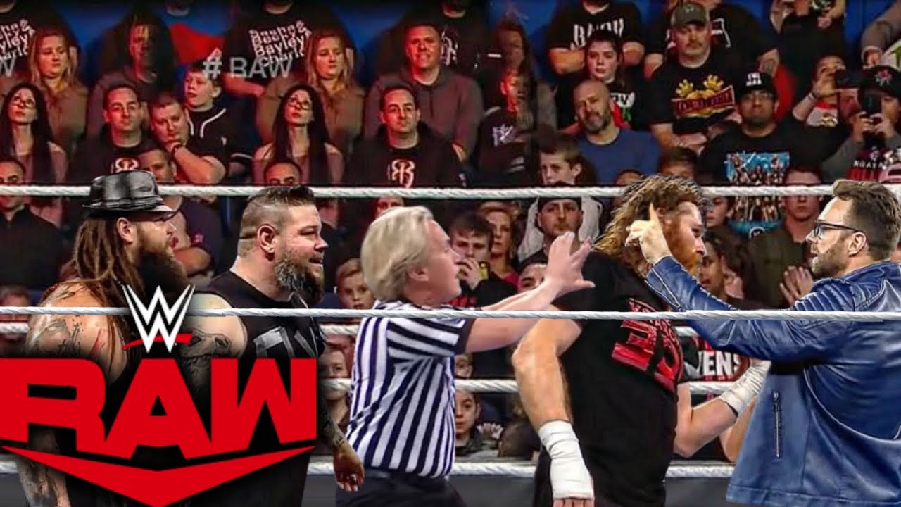 WWE Dec. 05, 2022 - Bray Wyatt And Kevin Owens vs. Sami Zayn And LA ...
