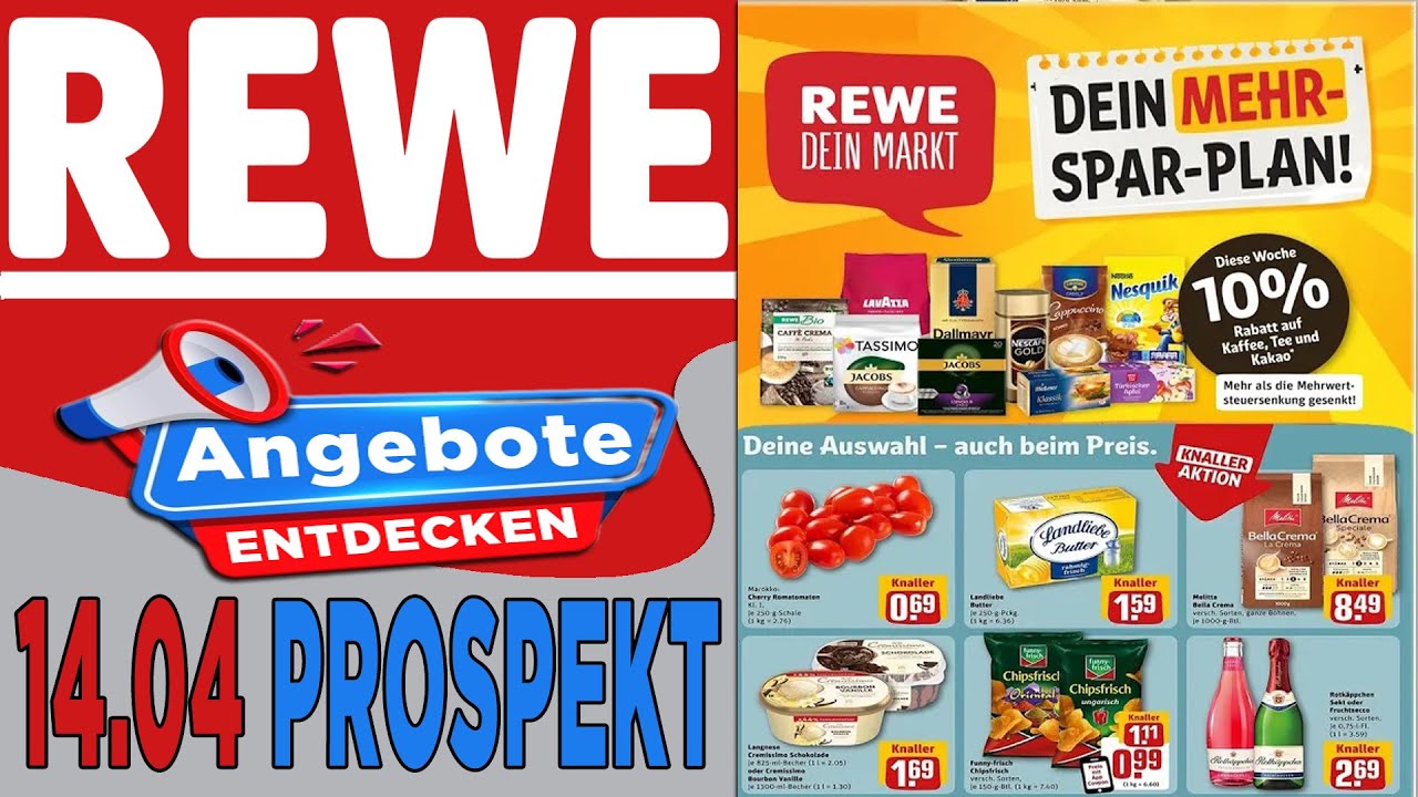 REWE Angebote | Prospekt 14.04.2025 - 19.04.2025 | Rewe Katalog ...