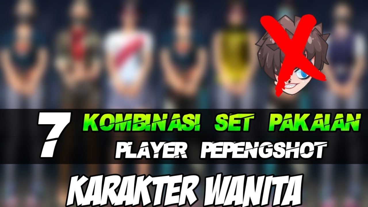 KOMBINASI SET PAKAIAN PLAYER PERFECT SHOT FF SEPERTI RUOK KARAKTER ...